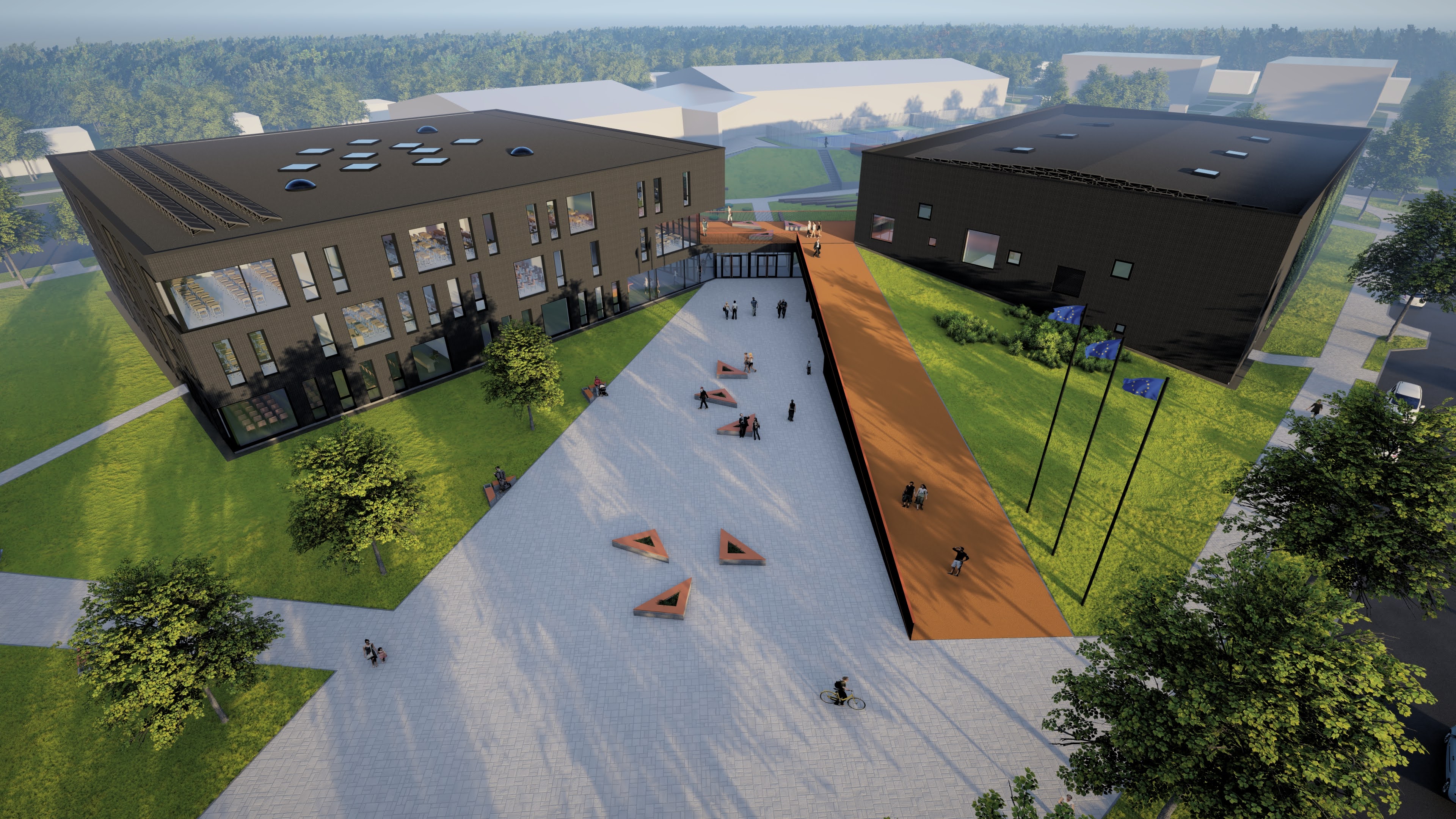 Laagri riigigümnaasiumi õppe- ja spordihoonet hakkab ehitama Eventus ...