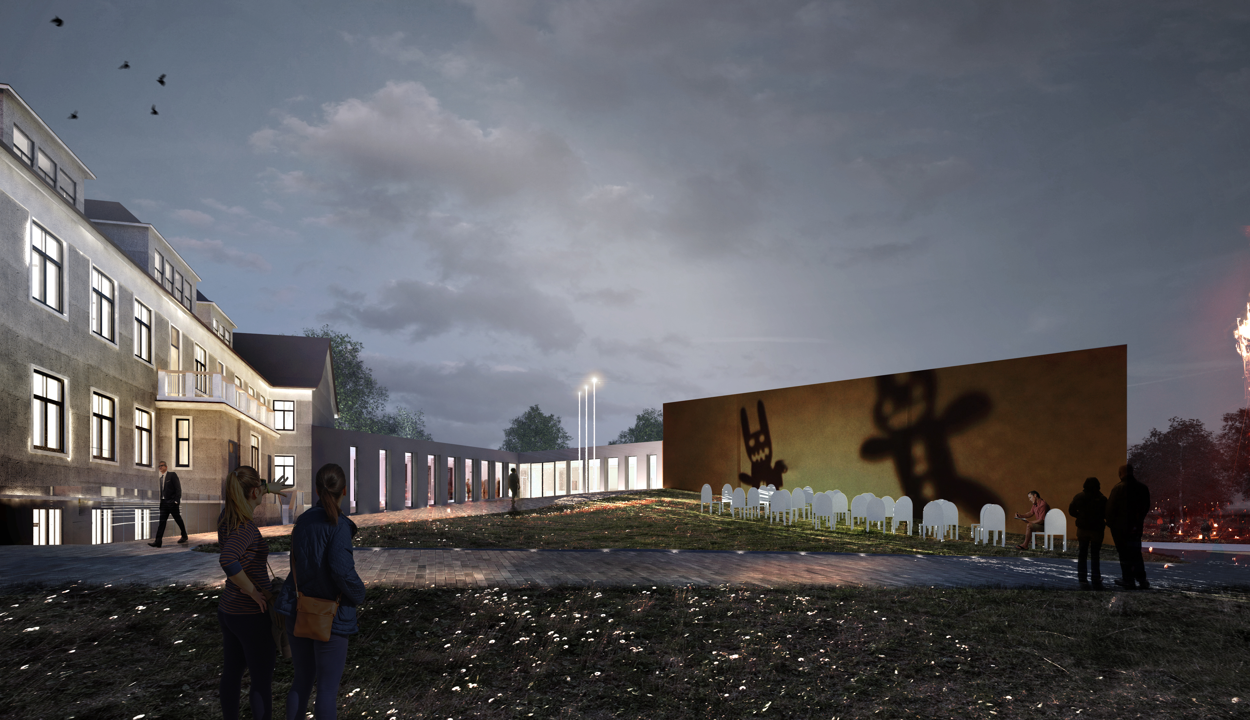 Algavad Rapla riigigümnaasiumi hoone ehitustööd | Riigi Kinnisvara